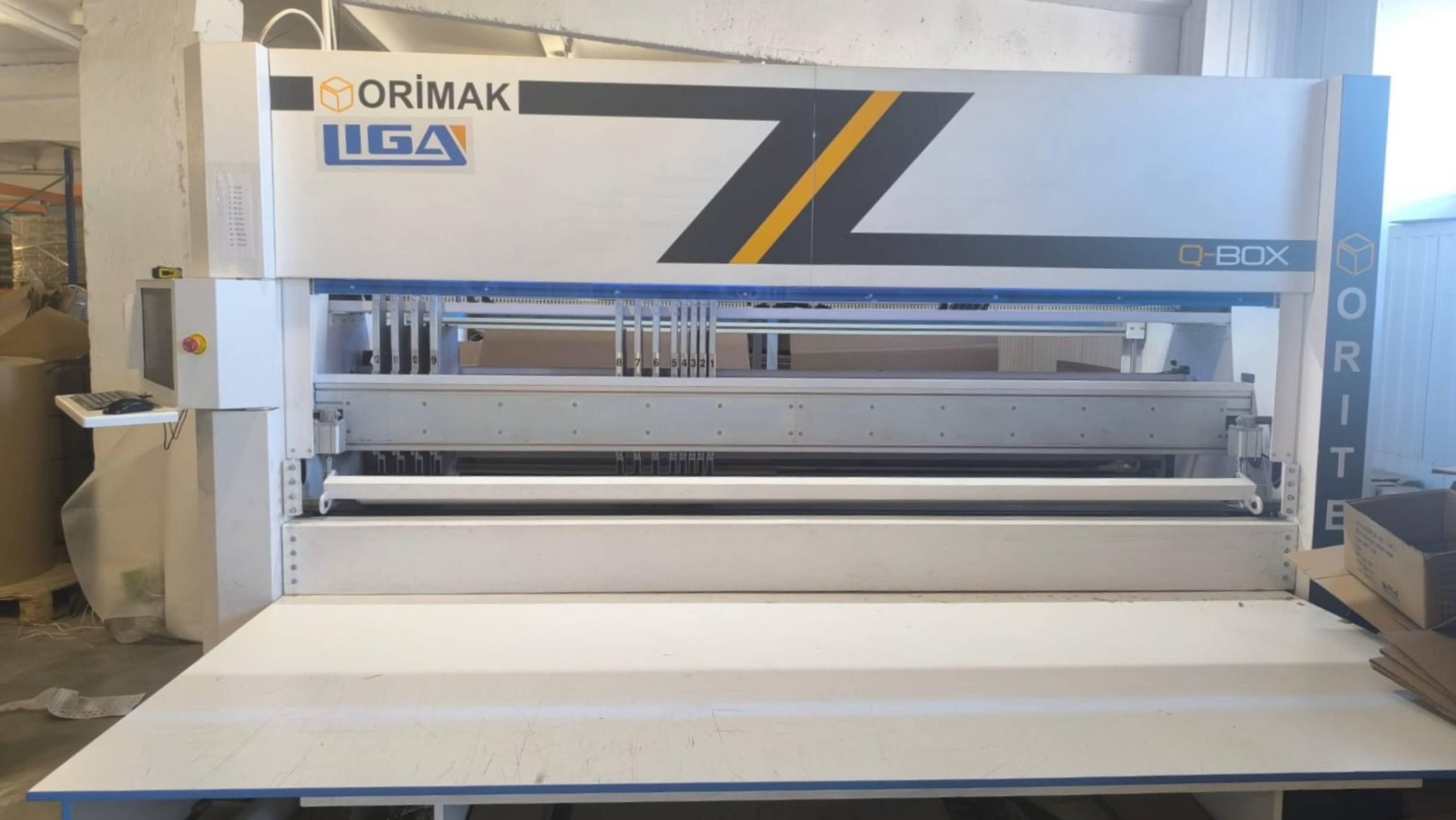 ORIMAK Q-Box, резательно-рилёвочный станок ORIMAK Oriteq Q-BOX, 2022 г.