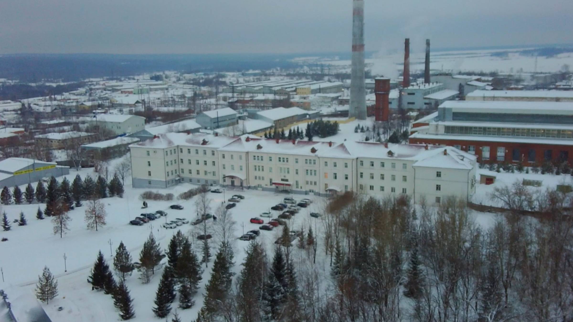 🚁 Лысьва с высоты. ✅ Привод с высоты / 02.02.2020 г. Видео: Александр Рябичко