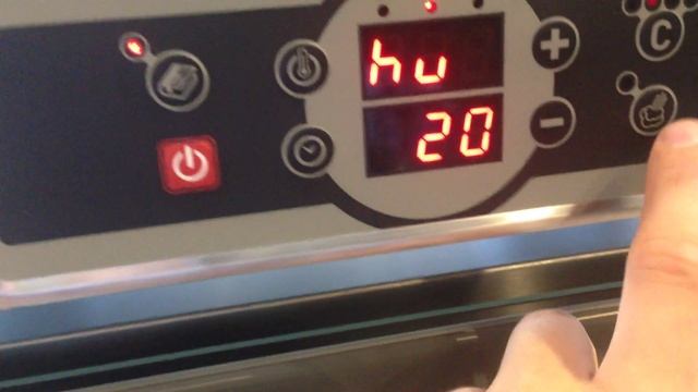 Как сохранять рецепты на пароконвектоматах APACH с панелью без тачскрина