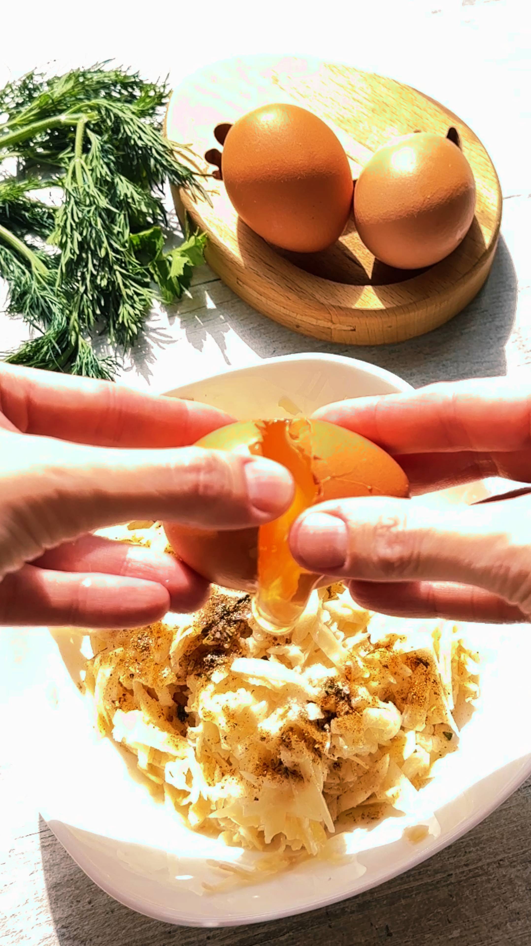 Корзиночки с ярким желтком