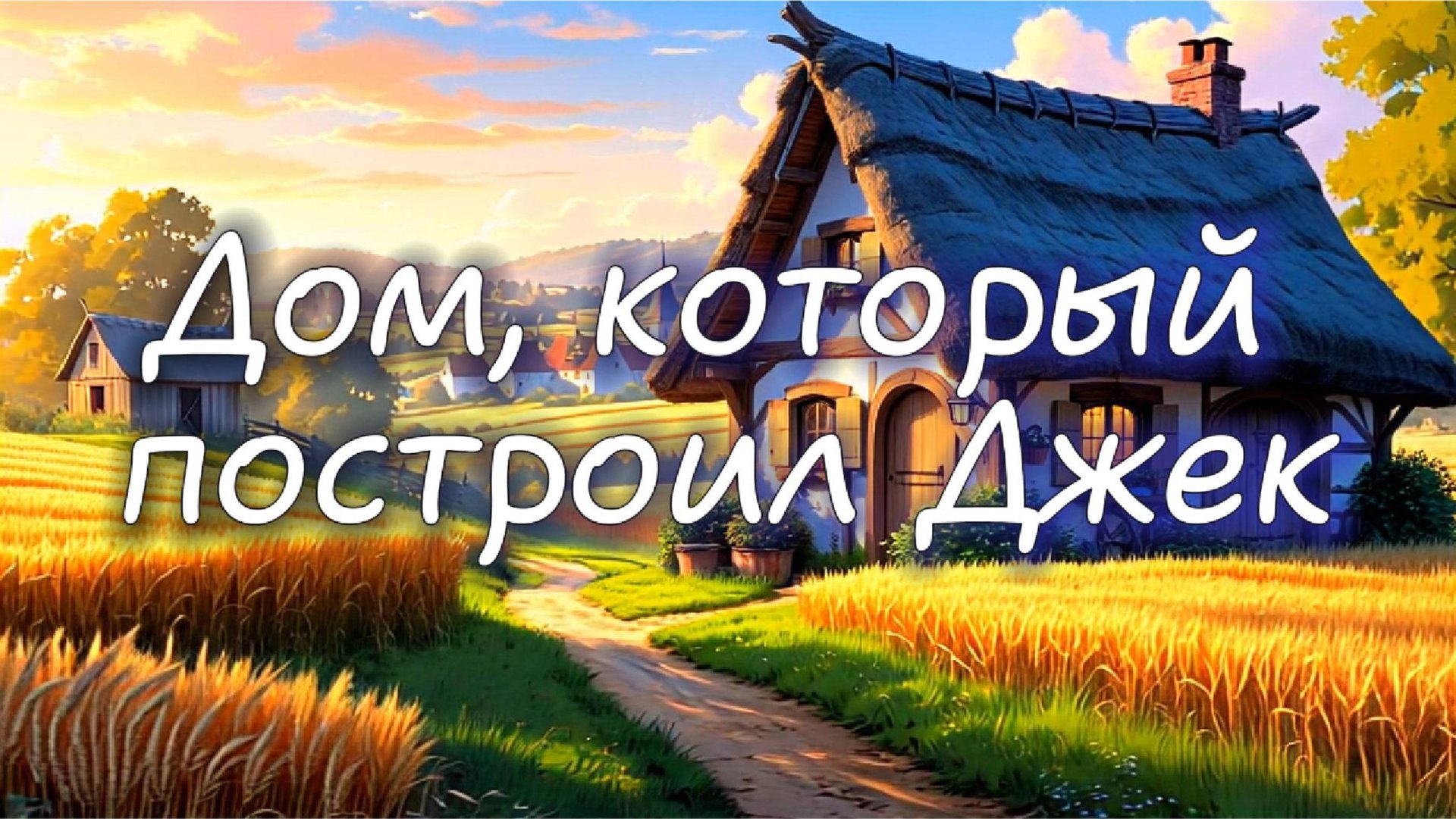 Знаменитая считалочка Маршака: Дом, который построил Джек!