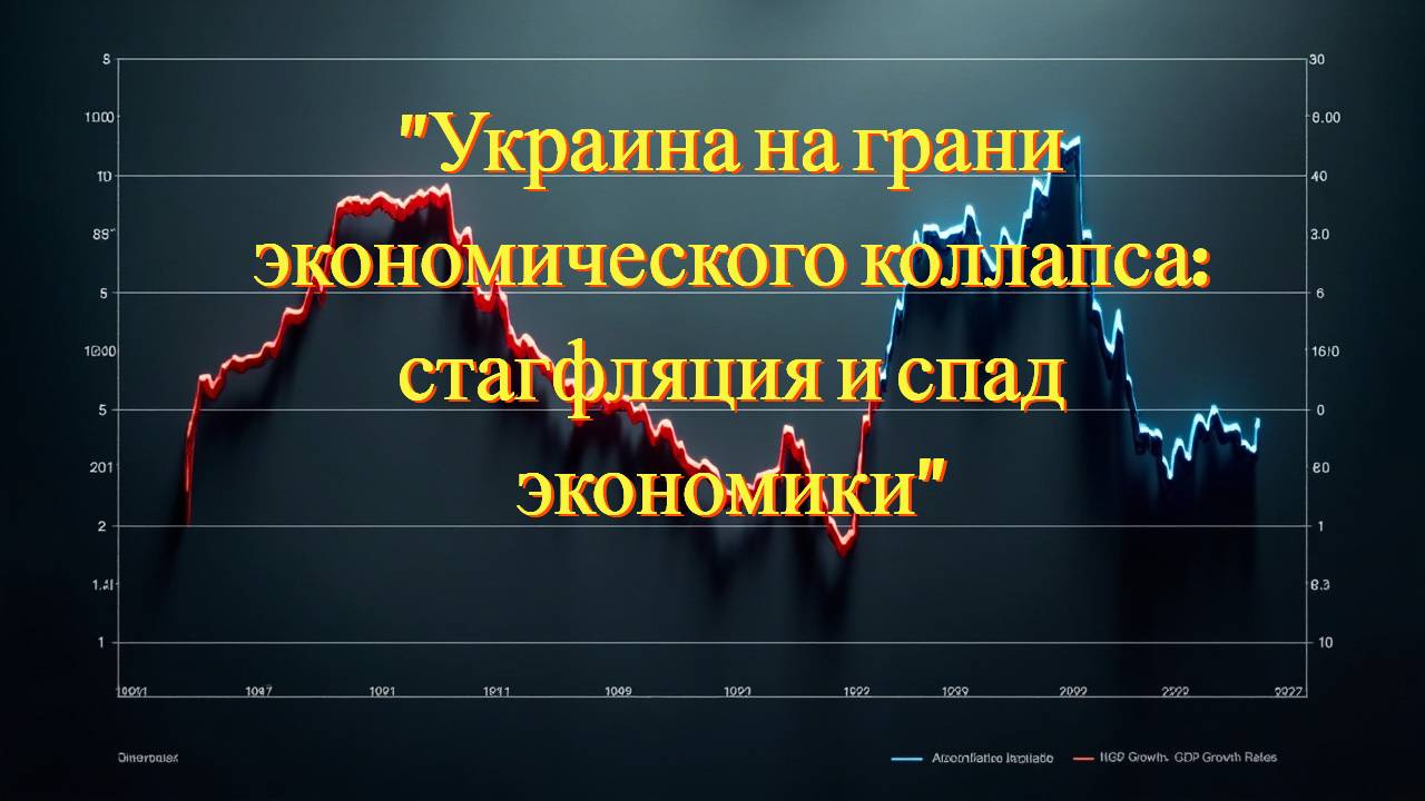 "Украина на грани экономического коллапса: стагфляция и спад экономики"