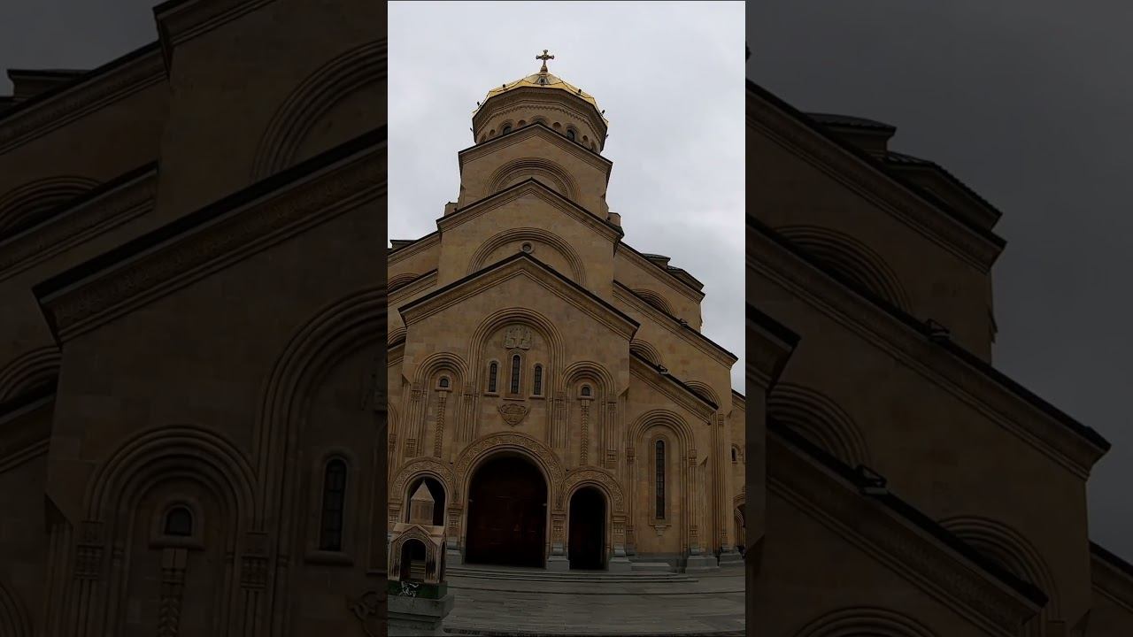 Почему строительство Цминда Самеба затянулось? История скандала и препятствий #shorts #шортс #грузия