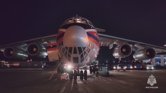 МЧС России доставило очередную партию гумпомощи для населения Республики Союза Мьянмы