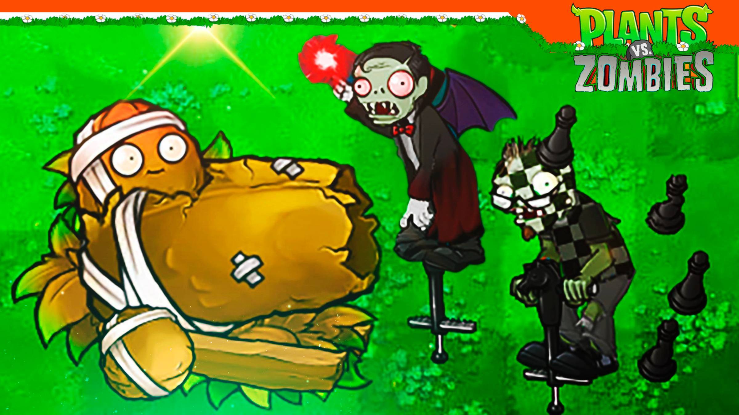 🌻 ВЫШЕЛ ГИБРИД 3.5! МЕГА ПУШКА СТЕНОРЕХ! ЗОМБИ ВАМПИРЫ И ШАХМАТИСТЫ 🧄 Plants vs Zombies Hybrid 3.5