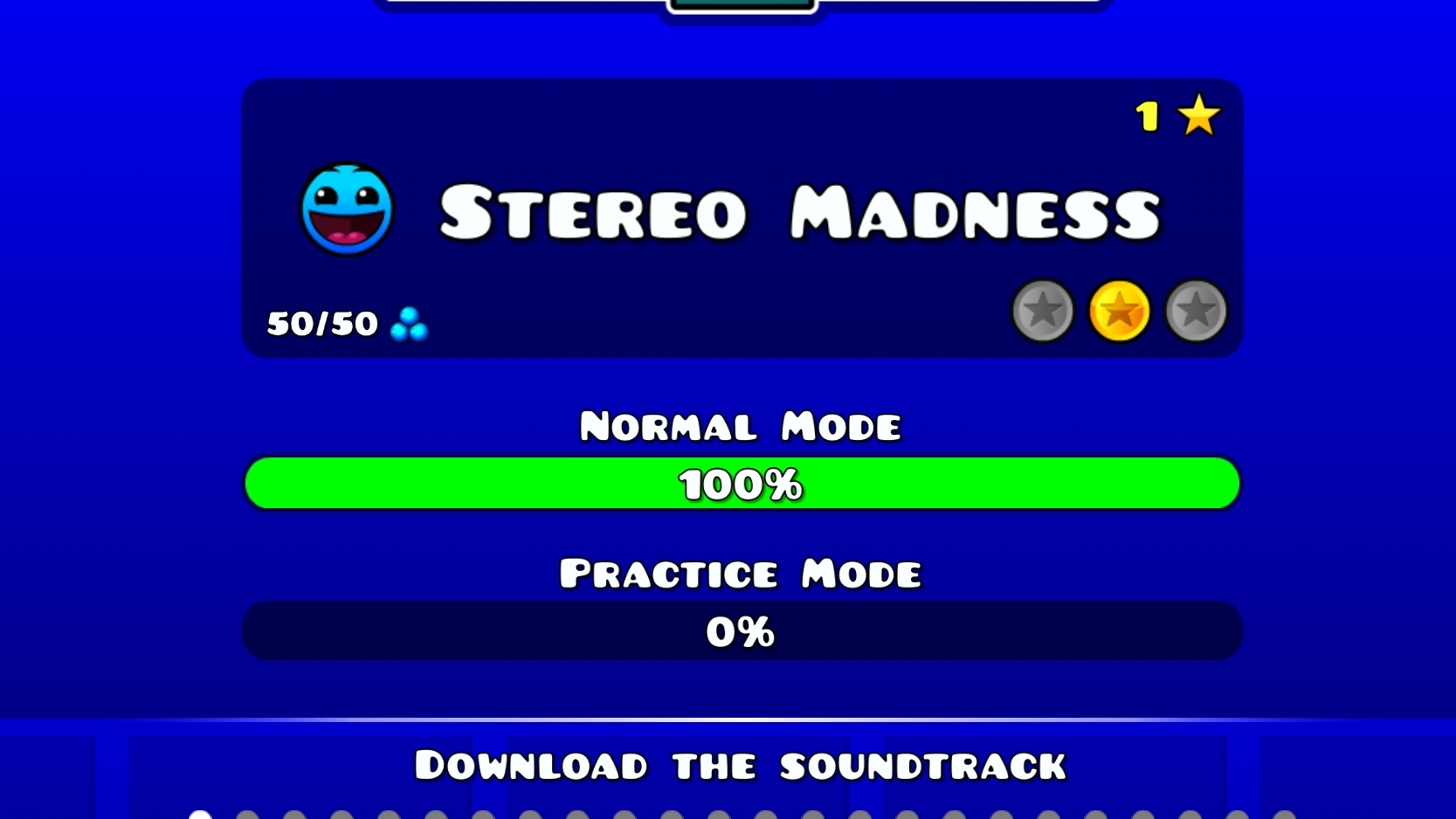 Geometry Dash - Stereo Madness (Все монеты)