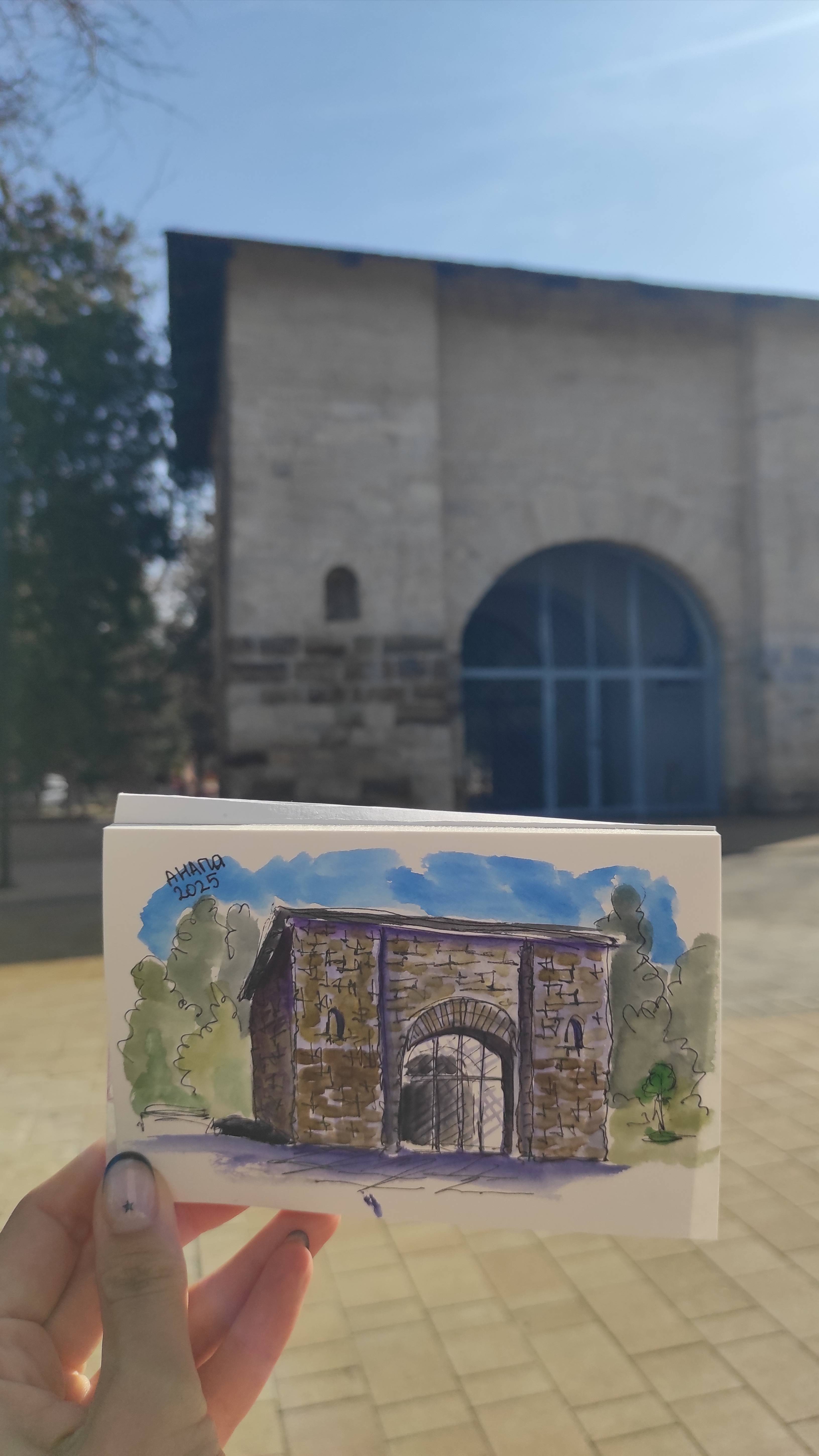 Анапа в акварели: Русские ворота