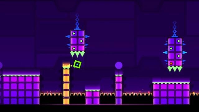 Прохождение Geometry Dash SubZero. Уровень 1