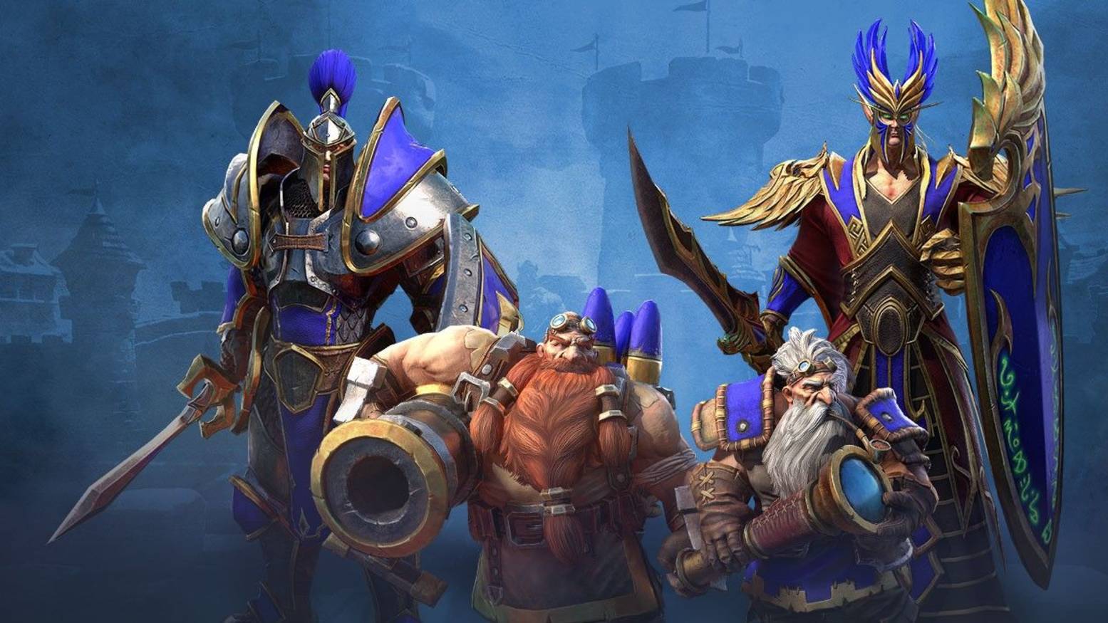 Warcraft III Reforged За альянс . Безумный Артес .