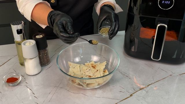 ЧИПСЫ ИЗ ЛАВАША | Рецепты для аэрогриля