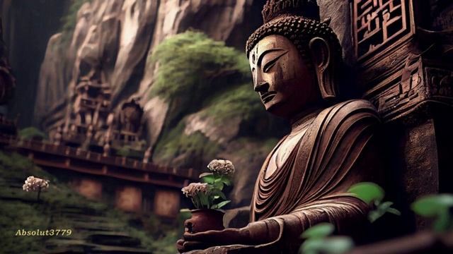 Буддийские монахи поют мантру ОМ перед погружением в Нирвану. Мантра-медитация очищает от негатива