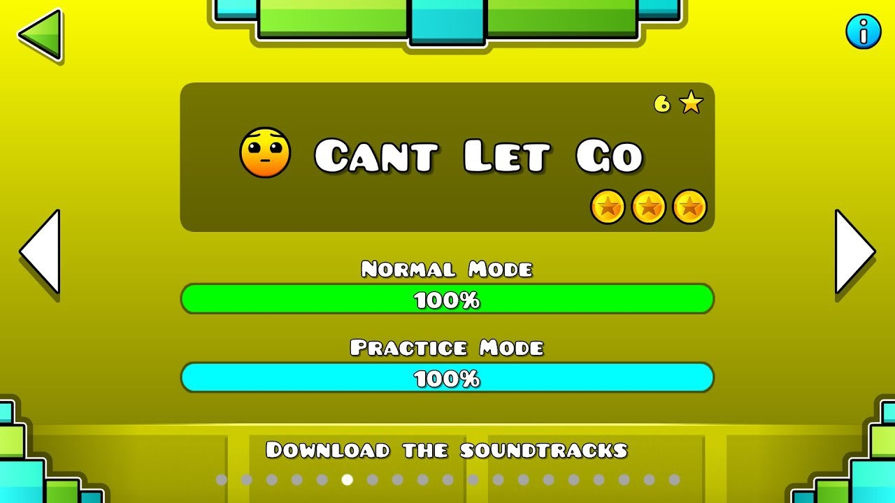Geometry Dash - Can't Let Go (Все Монеты)