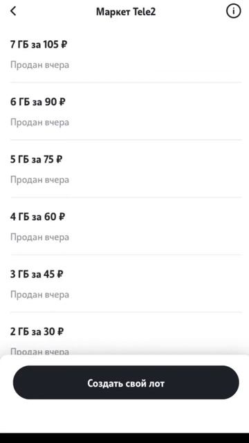 Как и  продавать лоты и пользоваться интернетом Т2 (Теле2)? #shorts