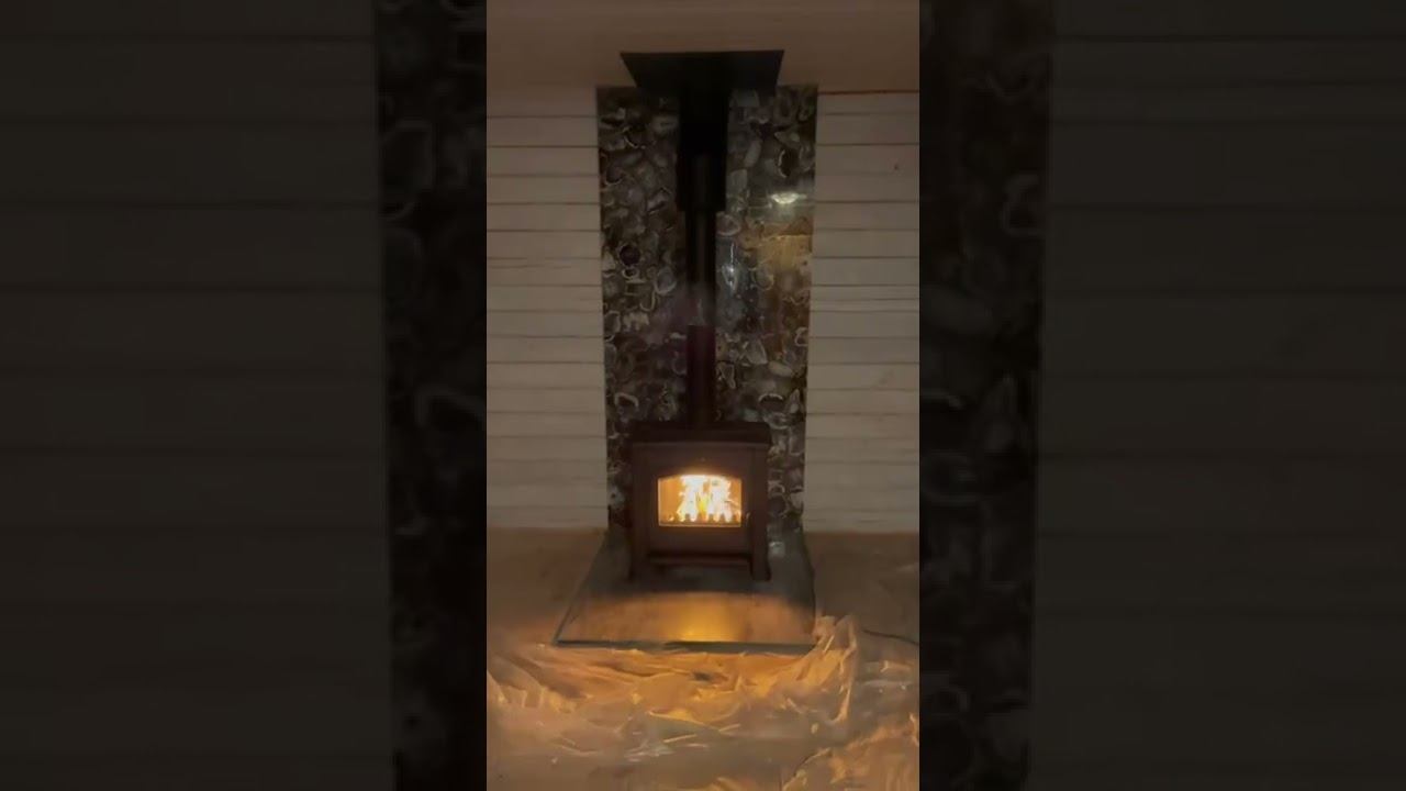 Печь-камин профессиональный монтаж