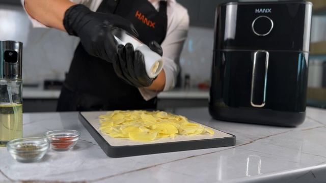 КАРТОФЕЛЬНЫЕ ЧИПСЫ | Рецепты для аэрогриля