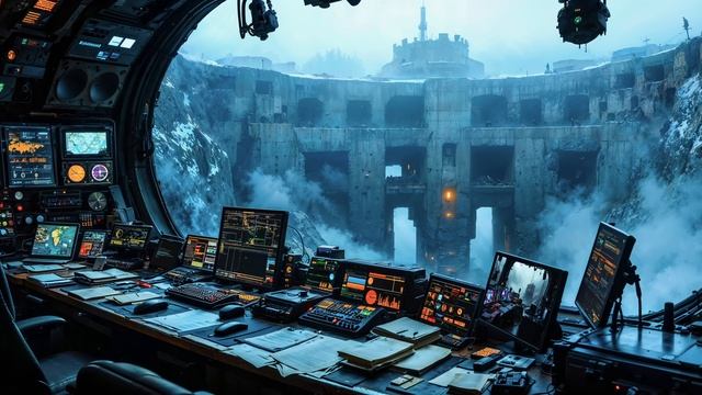 CITADEL 4 Mountain Outpost  Relaxing Sci-Fi Ambience for Focus & Sleep 4K