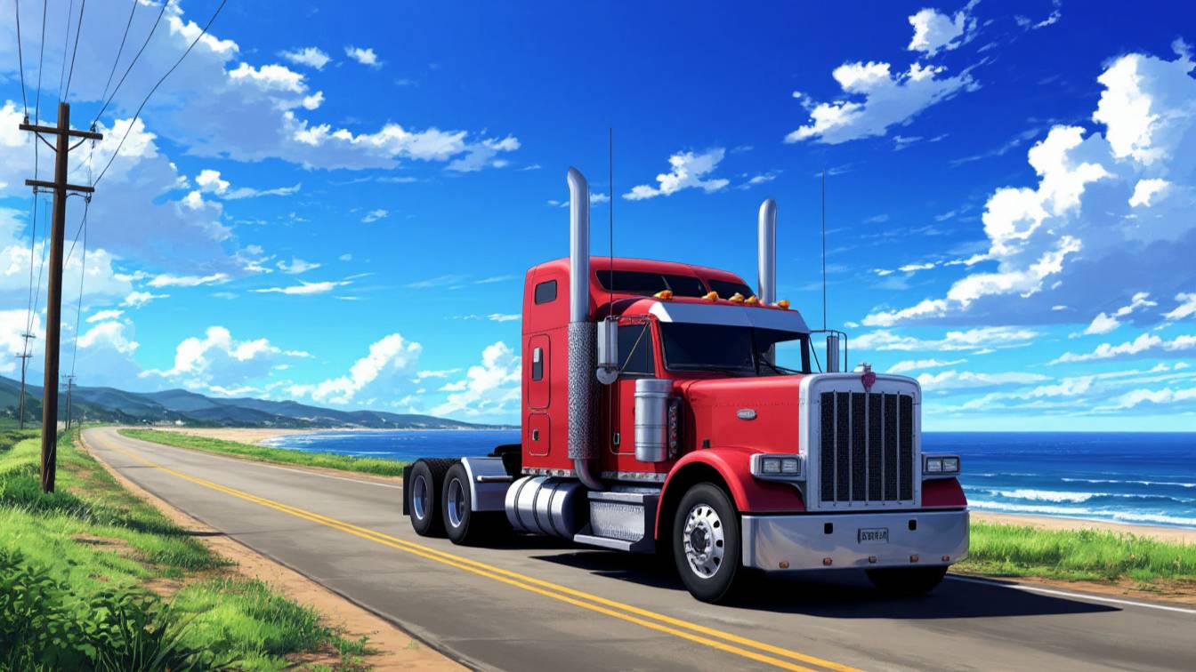 American Truck Simulator 🚚💨 #1 ДЕТЯМ НЕ СМОТРЕТЬ!!!