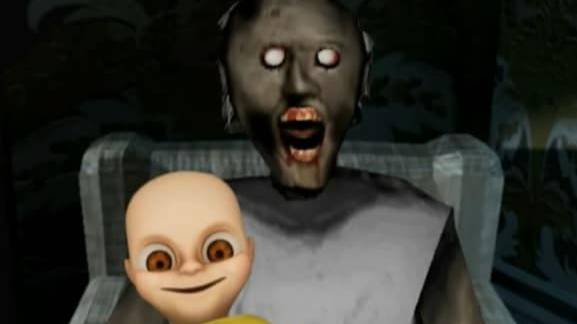 малыш в желтом против бабки гренни