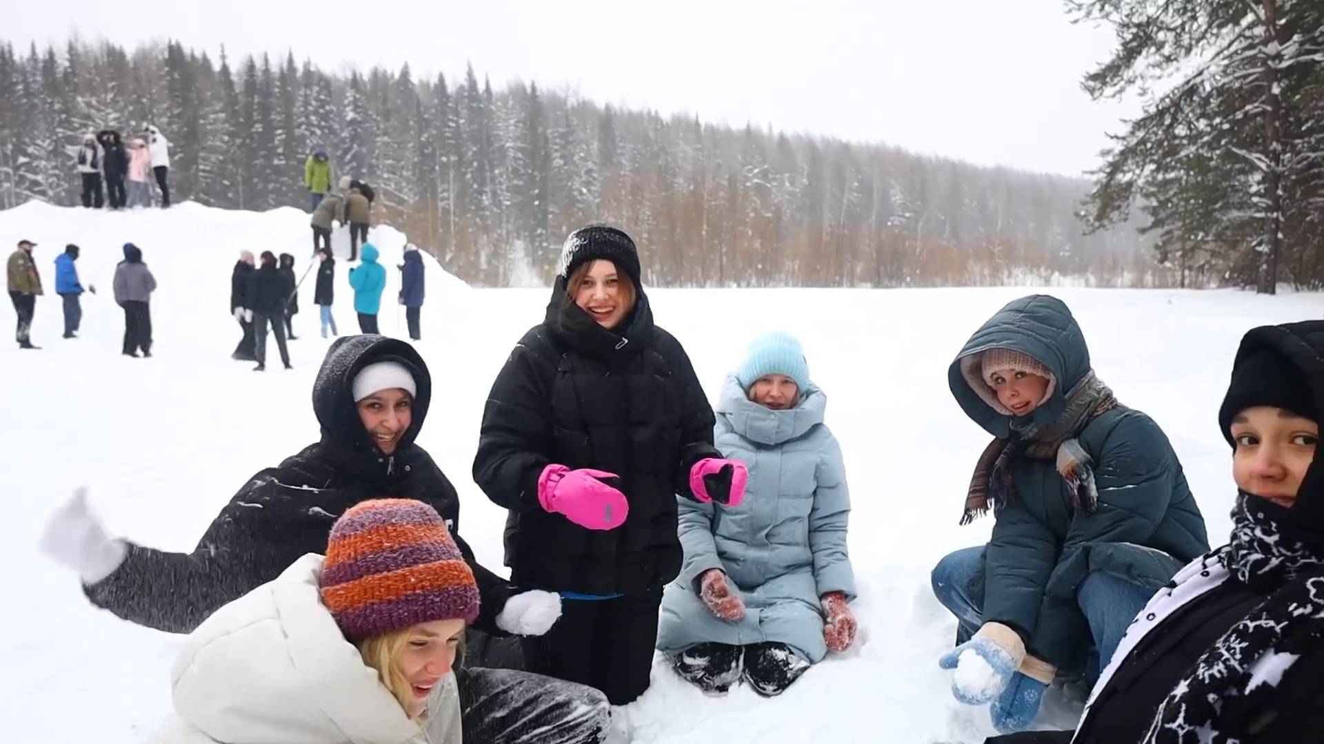 Зимние забавы и закрытие НСО 2024