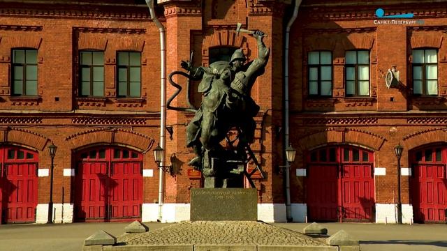 Памятники Победы. Памятник Подвигу Пожарных Ленинграда 1941-1945 годов