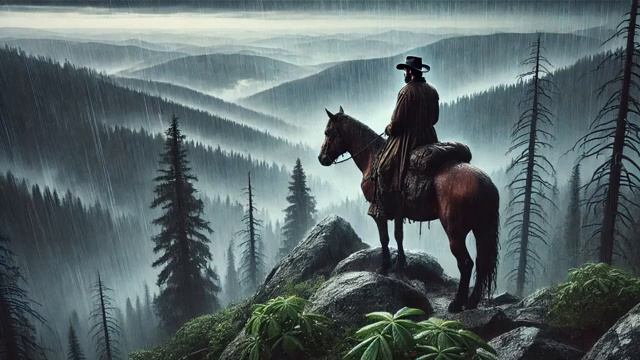 Расвет высоко в горах