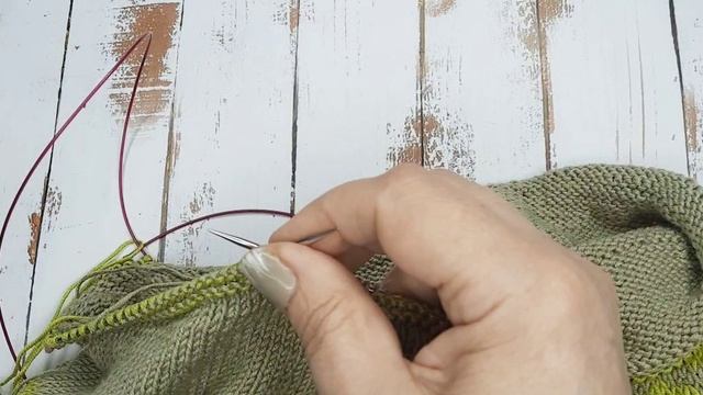 Круглая кокетка. горловина.