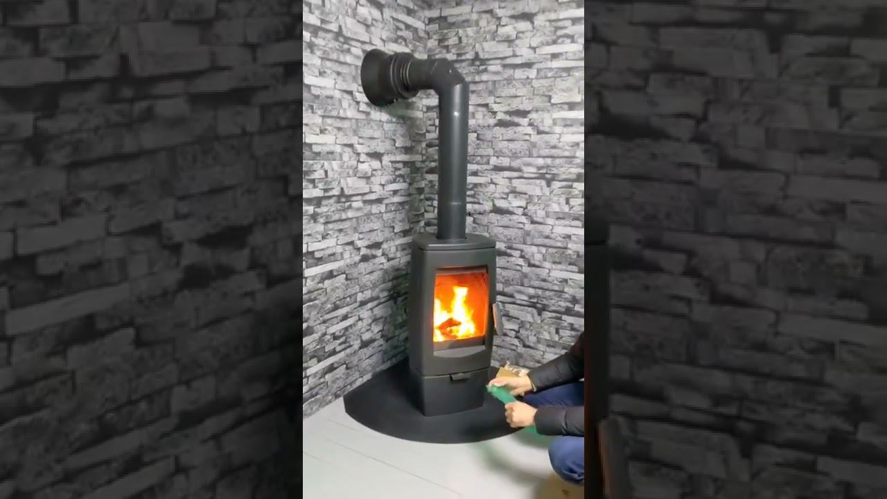 Монтаж печи Plamen GALA