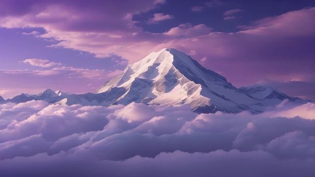 Красивый вид на горы