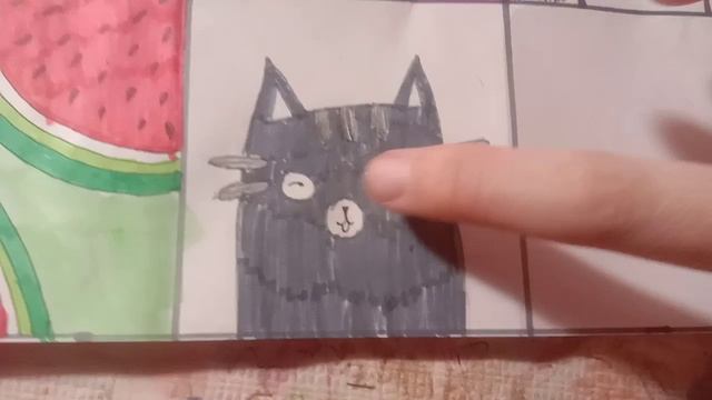 Мастер - класс по изготовлению листа плаката с мини рисунками. Часть 20