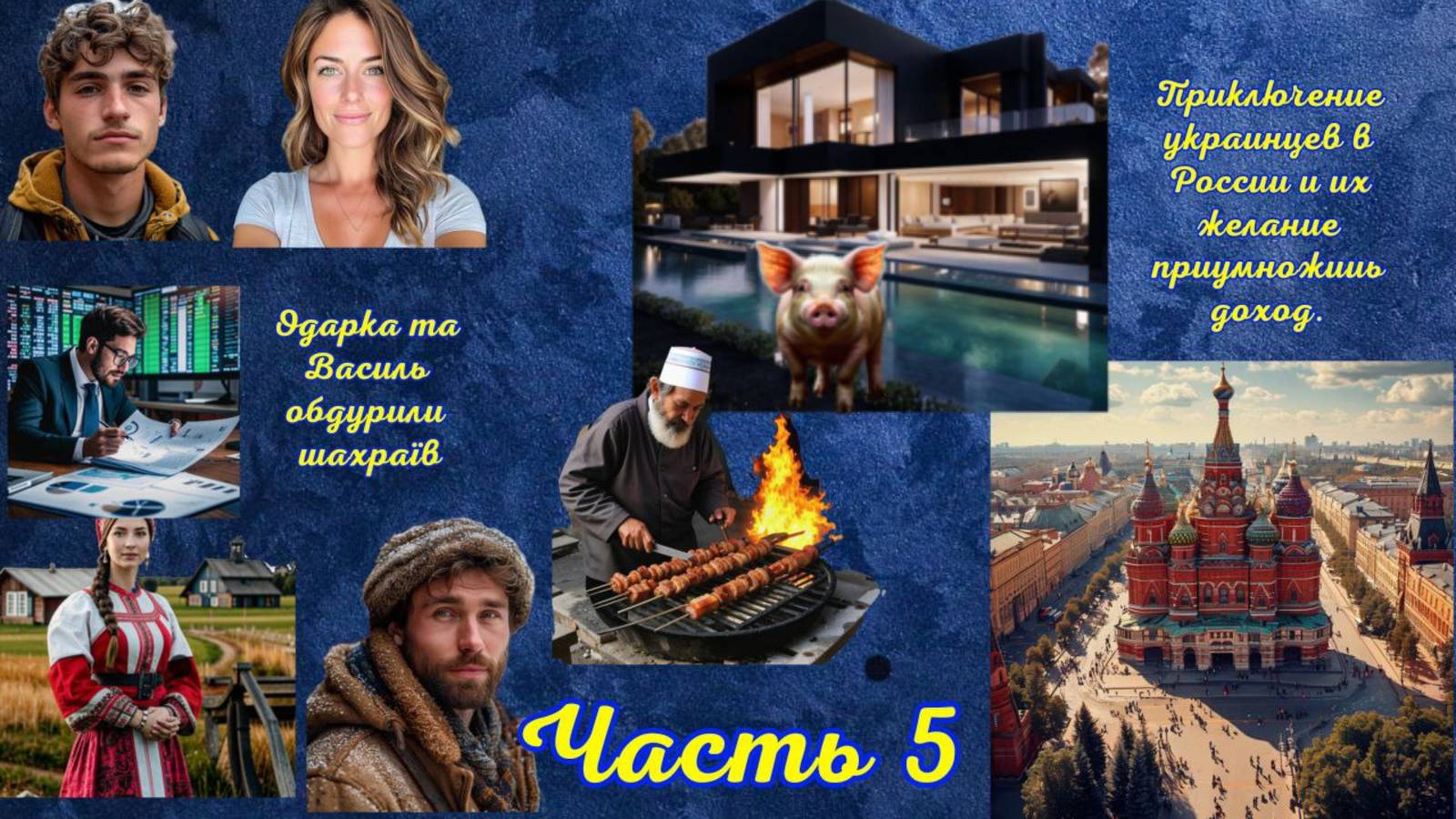 Невероятные приключения украинцев в России. часть 5 Перезалив.