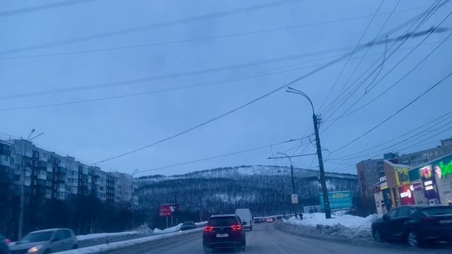 Из окна автомобиля