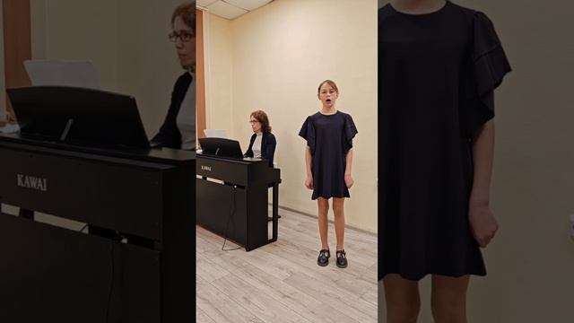 Мартынова Екатерина, В.Моцарт «Колыбельная песня», Французская народная песня "Пастушка"