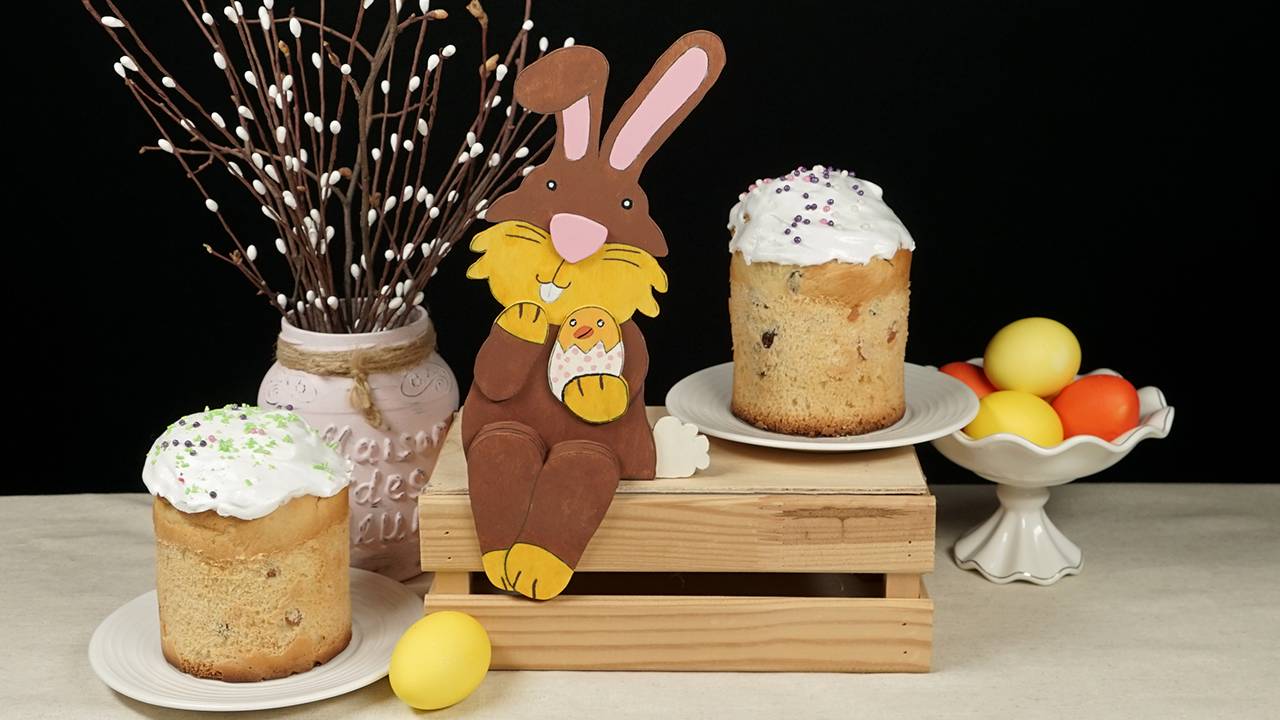 VI. Выпиливаем пасхального Кролика ручным лобзиком