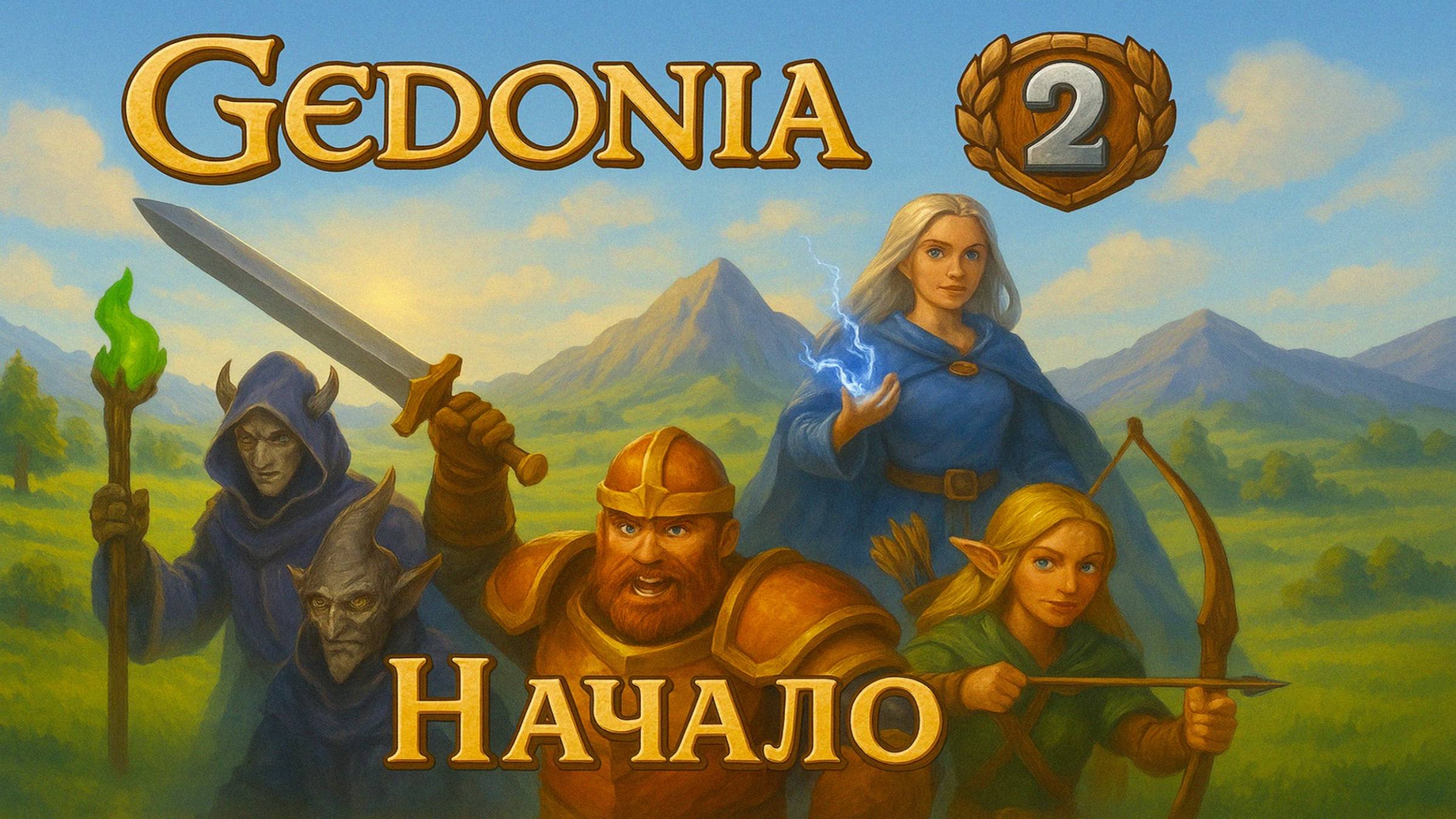 Некромант Gedonia 2 прохождение #1 Новая РПГ