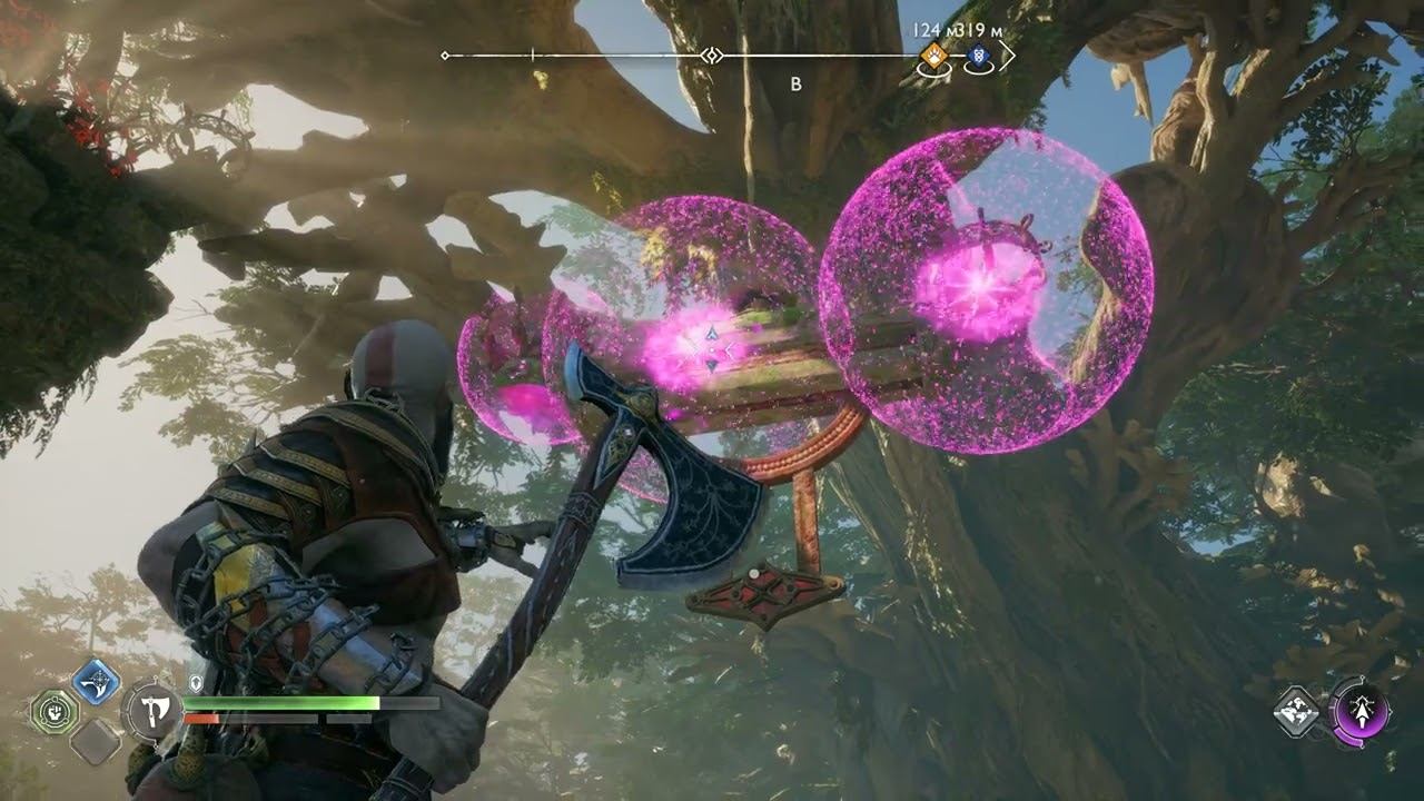 God of War: Ragnarök [RUS, без комментариев]. Часть 13: Таинственная сфера.