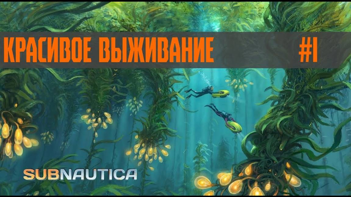 Subnautica Красивое выживание #1