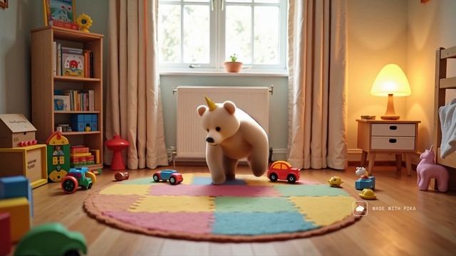 Когда нет детей дома, то игрушки оживают