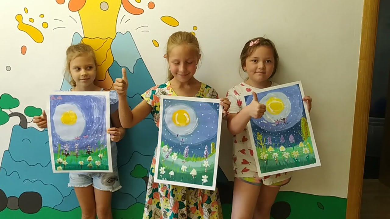 Рисуем стрекозок