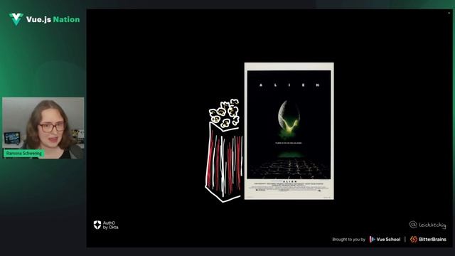 Vue.js Nation 2025: Ramona Schwering - Web security explored through horror movies