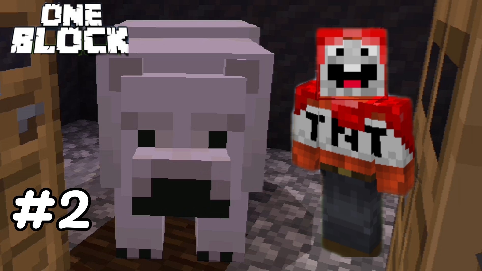 Майнкрафт один блок, #2