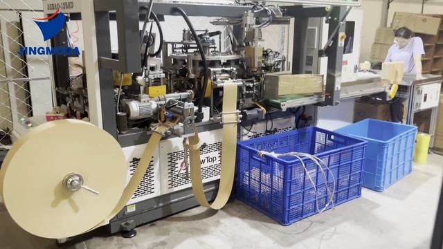 производство квадратных и прямоугольных бумажных стаканов на станке NEWTOP-1250D