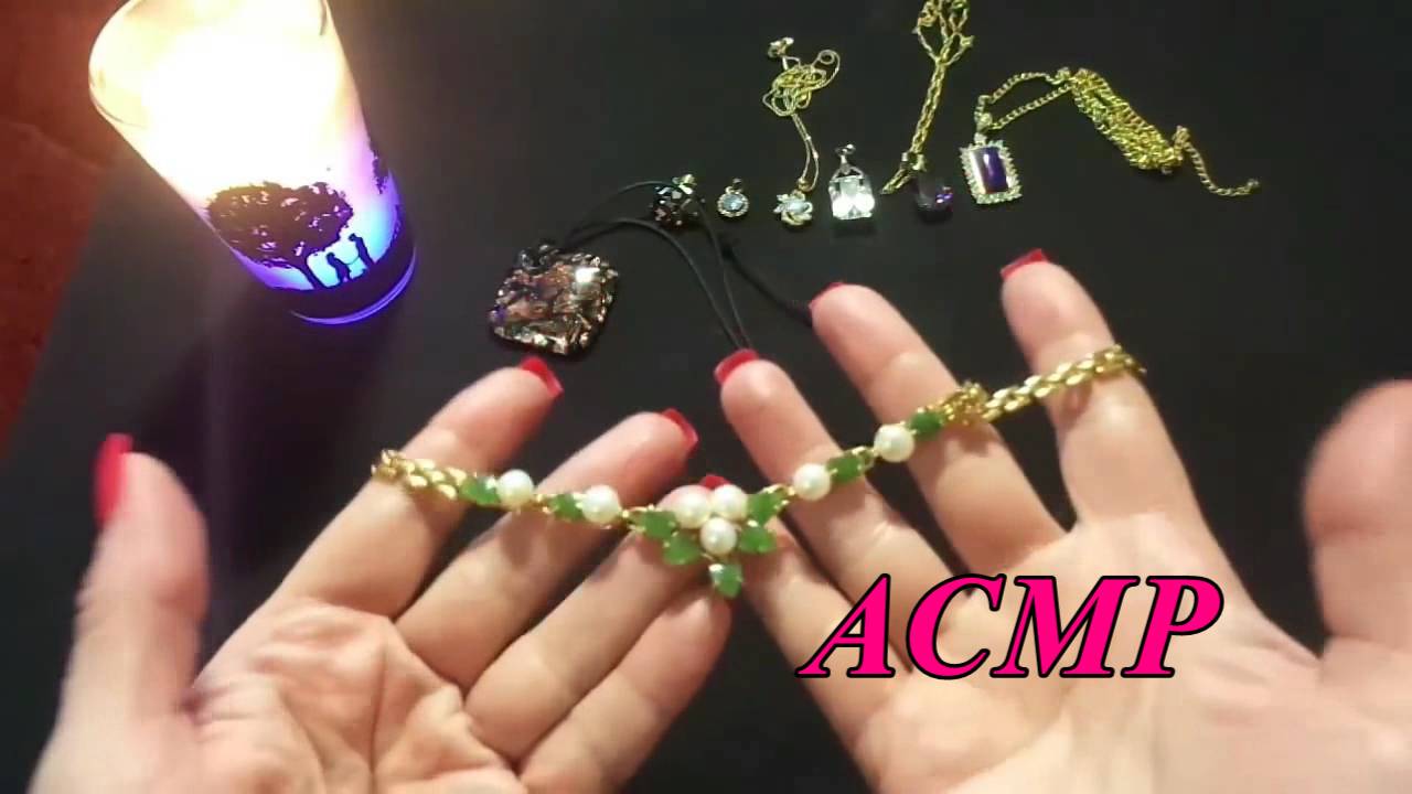 АСМР. Подберу тебе кулончик на  праздник. Ролевая игра / ASMR