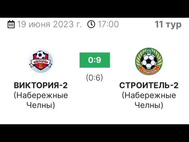 Строитель-2 vs Виктория-2 (без звука)