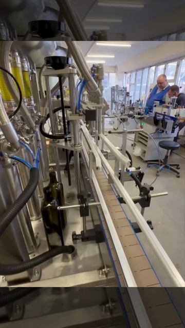 Наладка линий розлива