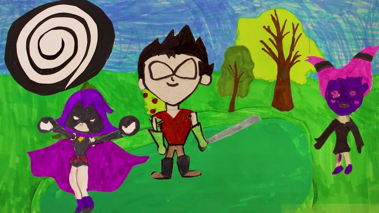 Мультфильм "Титаны спасают озеро"