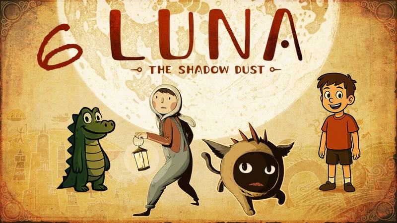 LUNA: The Shadow Dust — Прохождение 6 уровня "Комната с машиной для компота"  (Полный гайд)