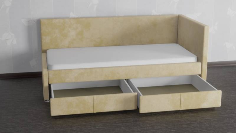 Обзор угловой кровати Наоми