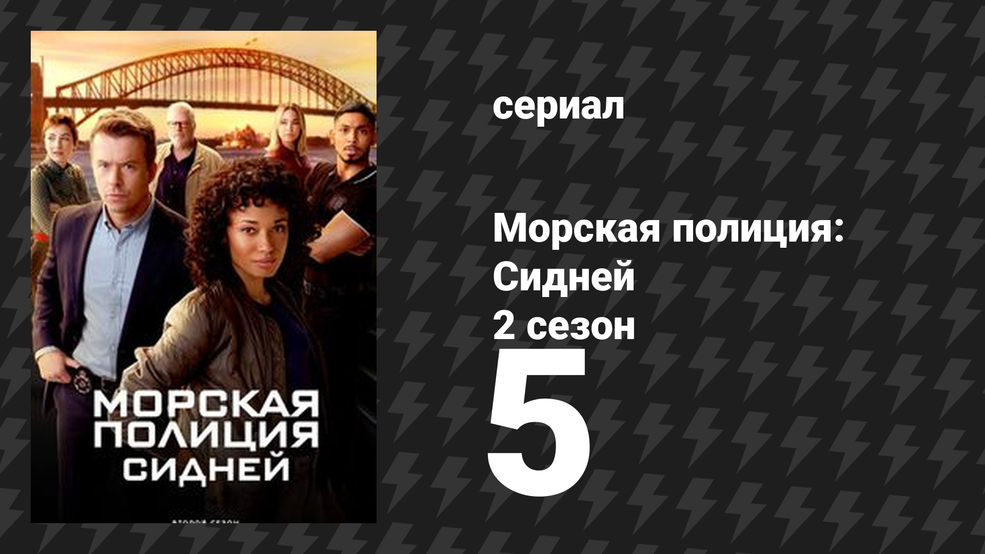 Морская полиция: Сидней 2 сезон 5 серия «Обчищенные» (сериал, 2025)
