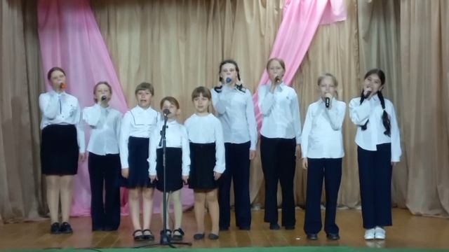 Вокальная группа "Солнышко" МБОУ «Славянская СОШ» Шербакульского МР