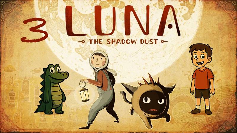 LUNA The Shadow Dust - Прохождение 3 уровня "Комната с часами"
